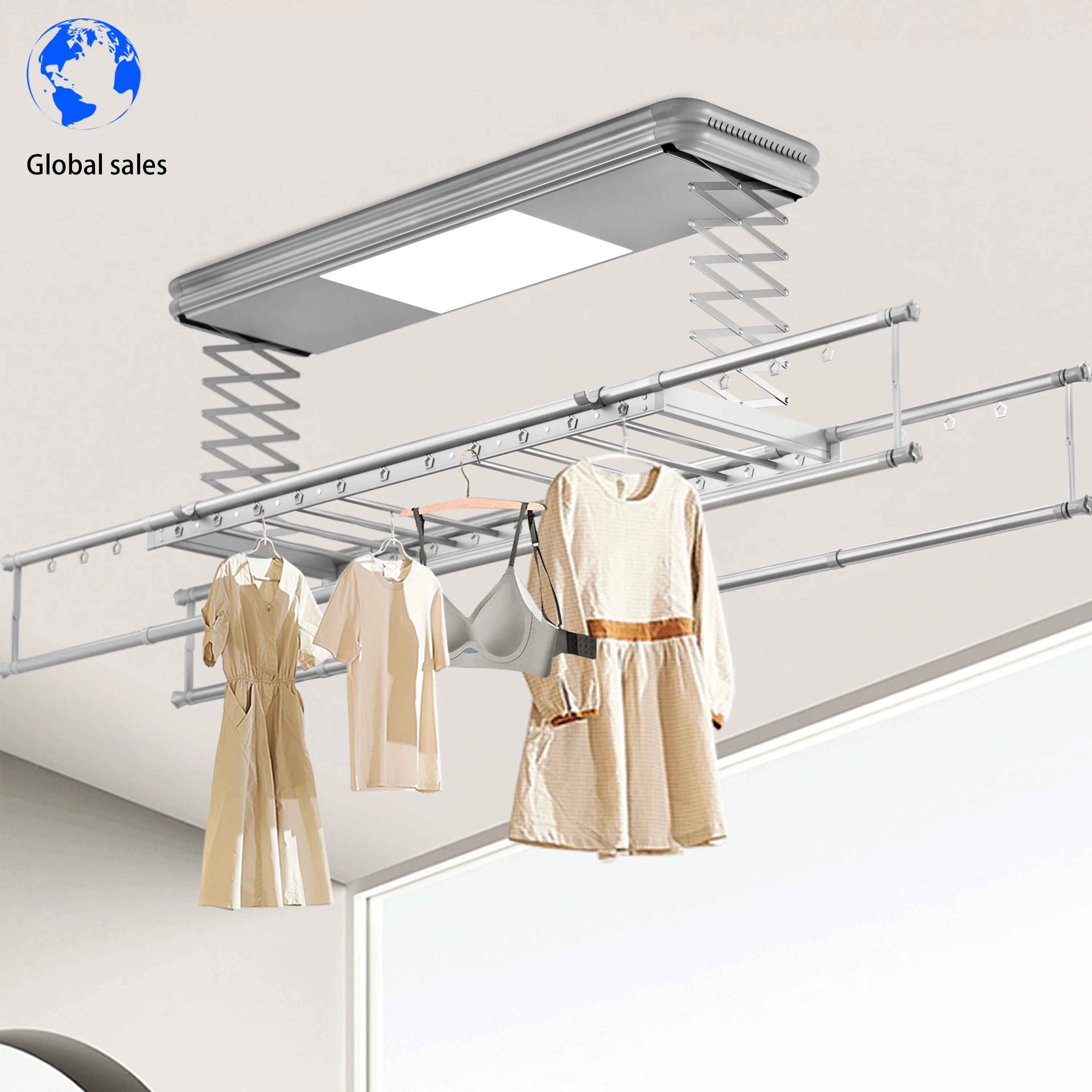 Oem Electric Drying Rack Hanging Balcony Household Drying Rack Dryer ...