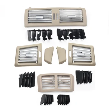 Rejilla De Ventilación Cromada Para Salpicadero De Coche,Cubierta De ...