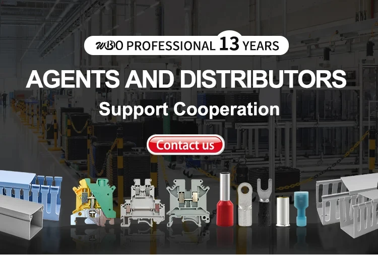 Wbo Wd5 Din Rail Wire Connector Block Copper Terminal Blocks St6 Awg 24 ...