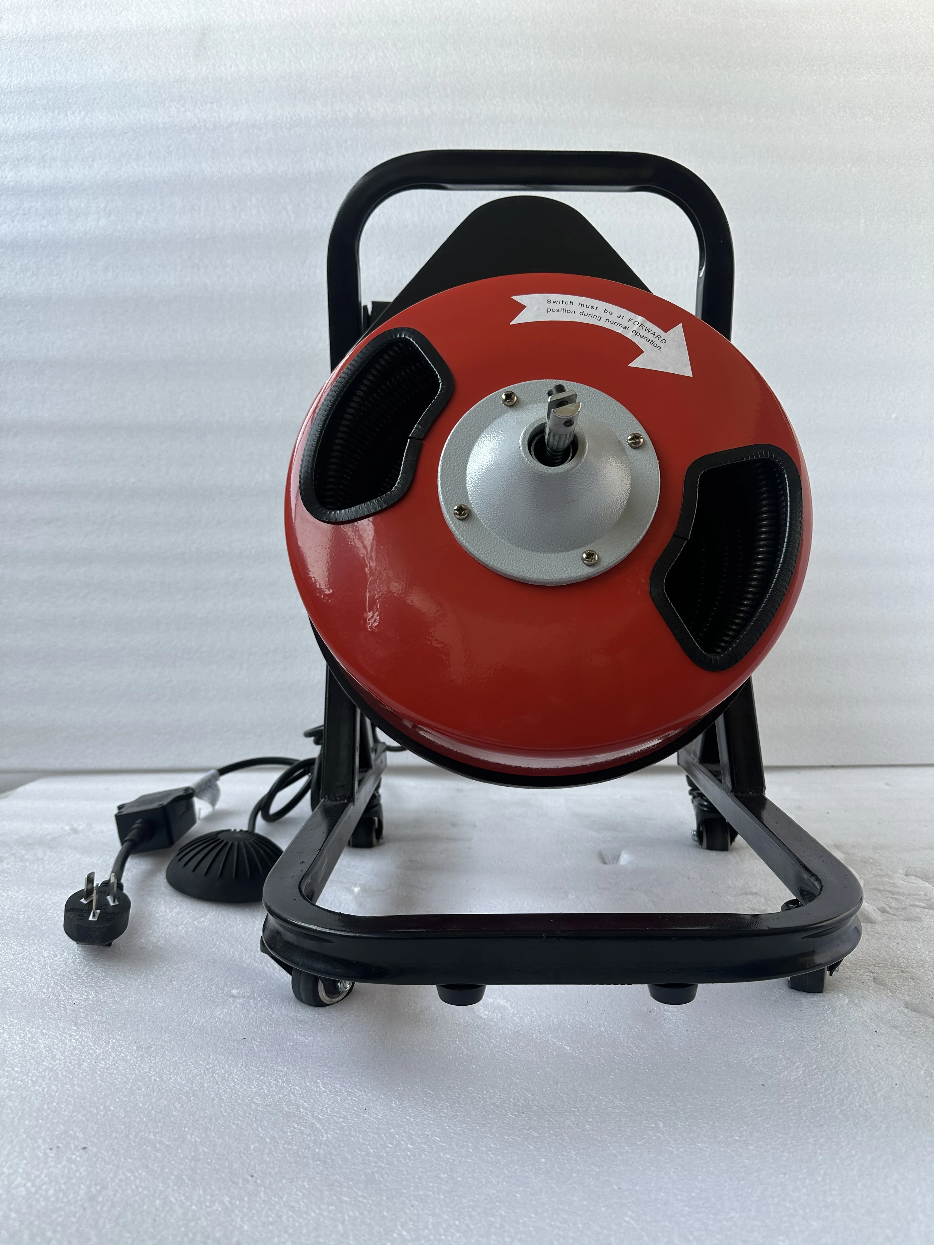 Professional 4-Cutter Sewer Snake for Efficient Drain Cleaning