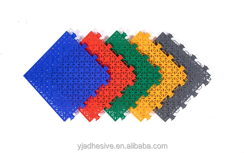 Interlocking Sports Flooring Tiles Plastic Flooring Tiles for Sports ...