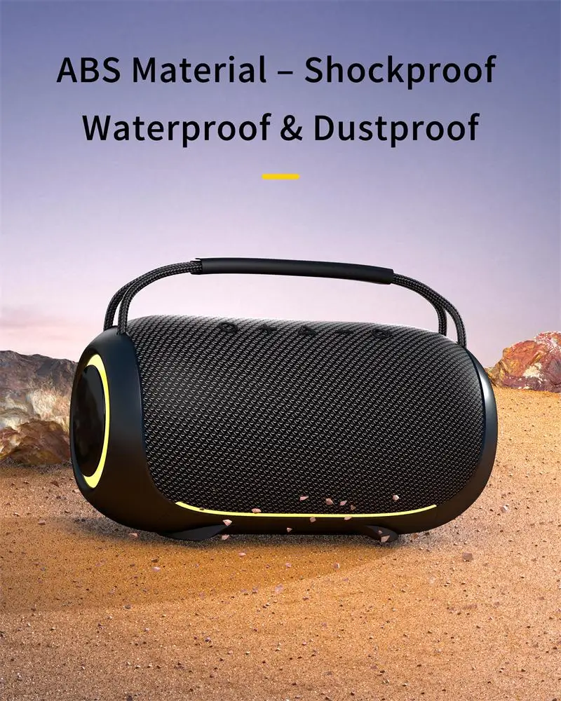 2025 New Original Outdoor Waterproof Bluetooth Speaker 40W High Quality Music Player Portable ...