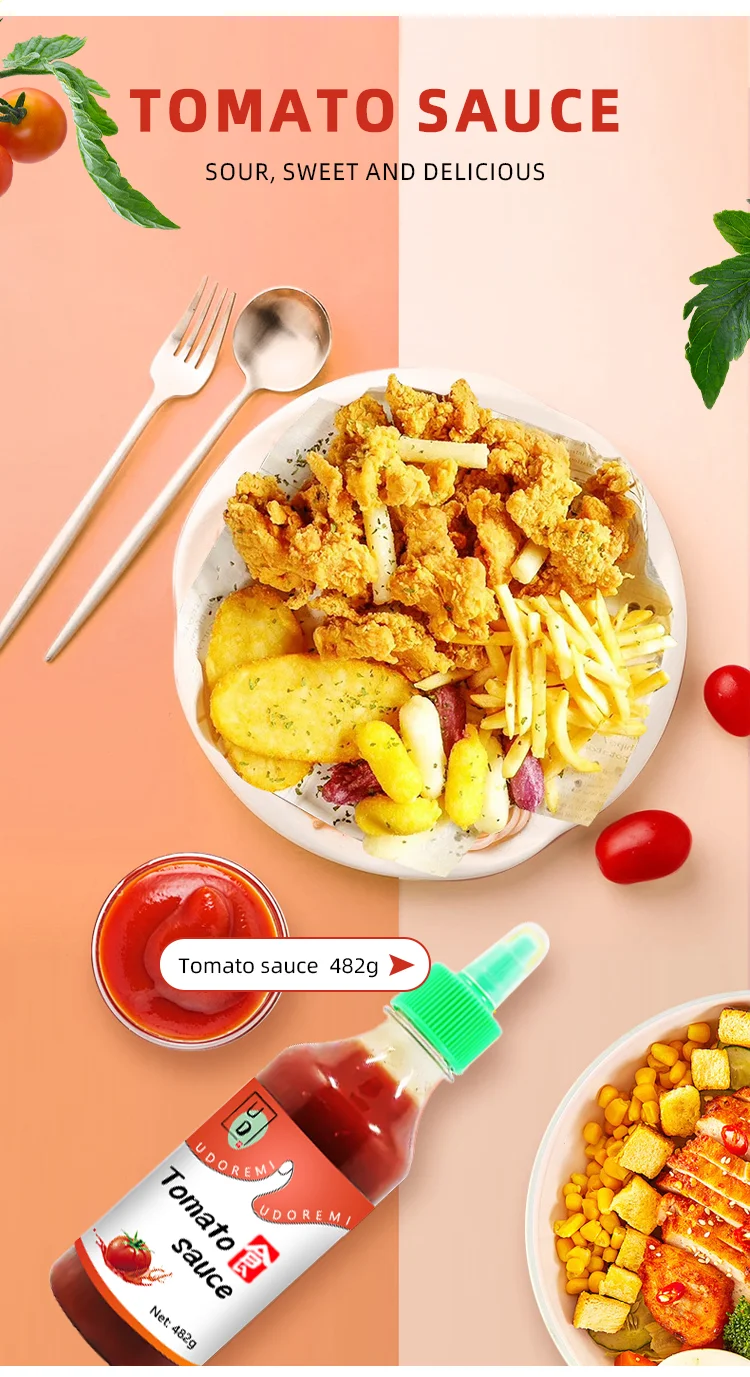 Factory Price Custom Private Label Ketchup Halal 5l Drum Bulk Food Tomato Sauce - Buy Food ...