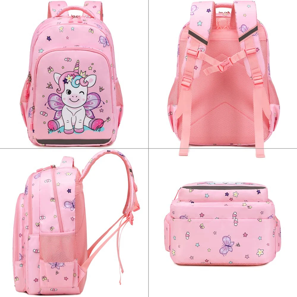 Wholesale New Design Bag Girls Rainbow Student Backpack Gift Girls Boys ...