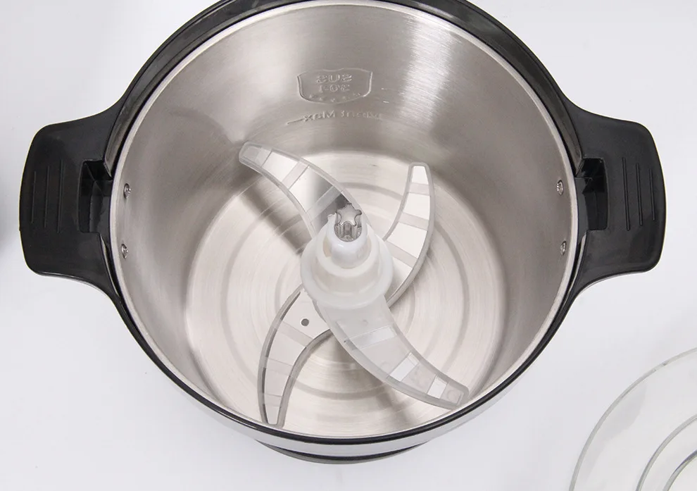 Stainless Steel 6l Fufu Pounding Machine Custom Logo Meat Grinder ...