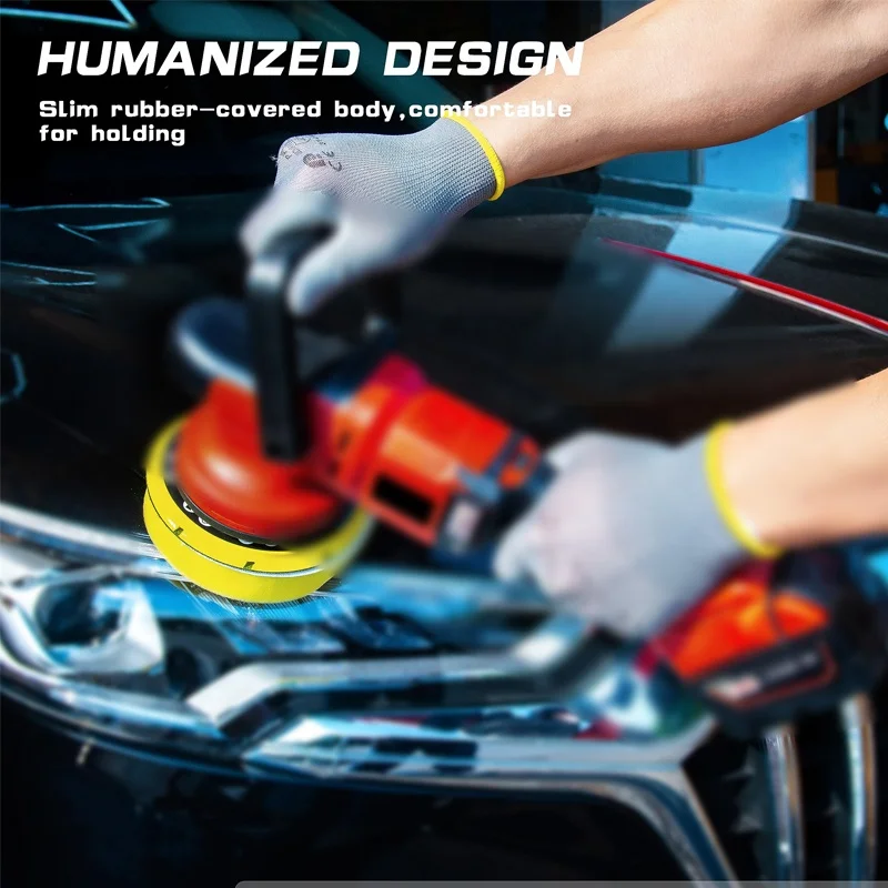 20v Cordless Buffer Polisher,Dual Action Polisher,Brushless Polisher ...