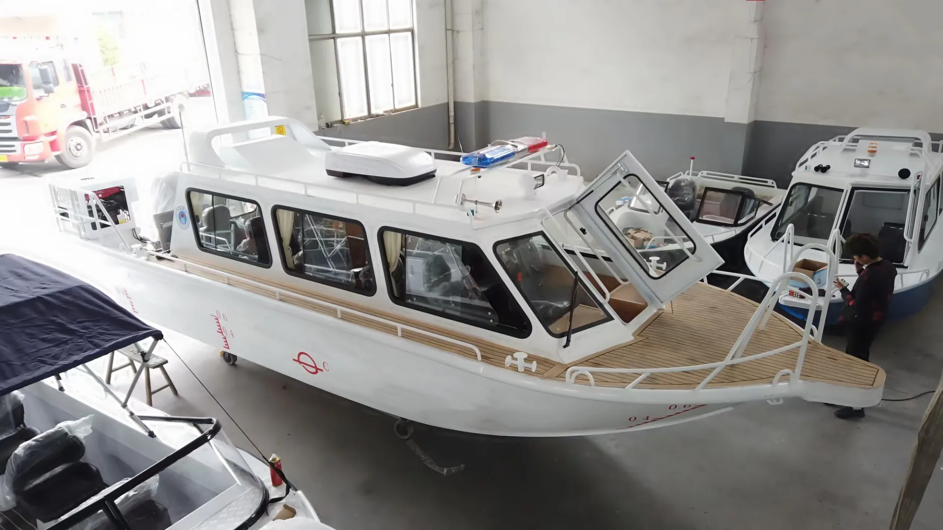 Aluminum Speed Boat Patrol Boat 8.3m 130hp For Sale Ccs For Asia ...