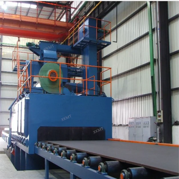 Q69 Series Pass Through Track Belt Automatic Continuous Steel Surface ...