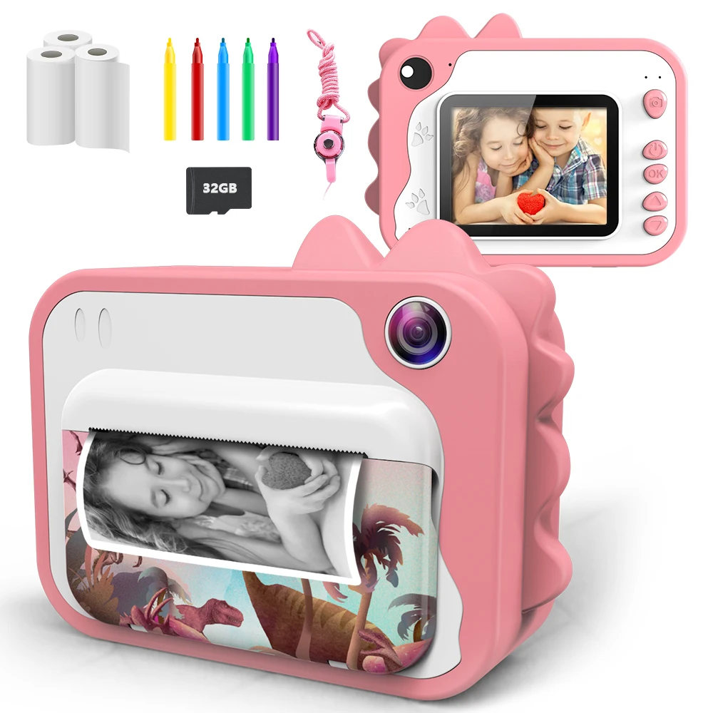 Cheap Children Photo With Printer Camera With 2.4 Ips Lcd 1080p Video ...