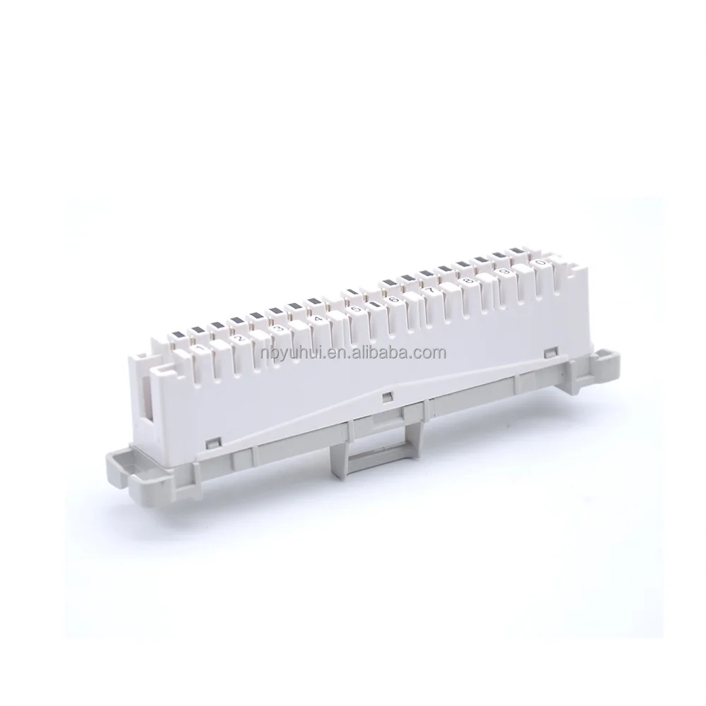 Krone Terminal Block In Abs Material 10 Pair Module Connector For ...