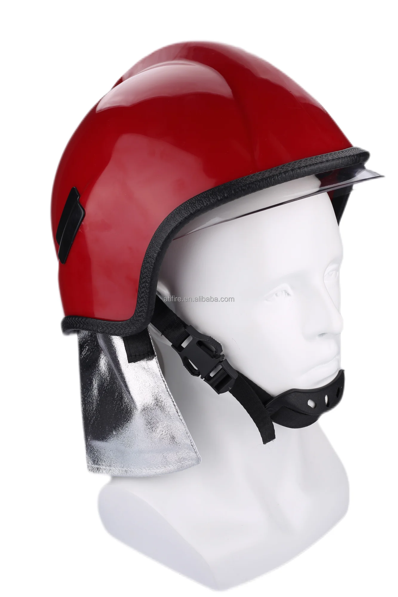 European Style Fireman Helmet Industrial Safety Headset For Msa Fire ...