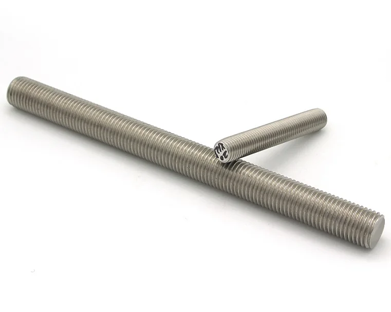 Different Sizes M18 M30 M38 Solid Stud Bolt Full Threaded Rod 304l