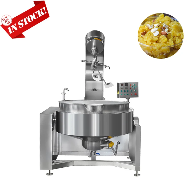 High Quality Industrial Gas Tilting Halwa Cooking Mixer Machine For ...
