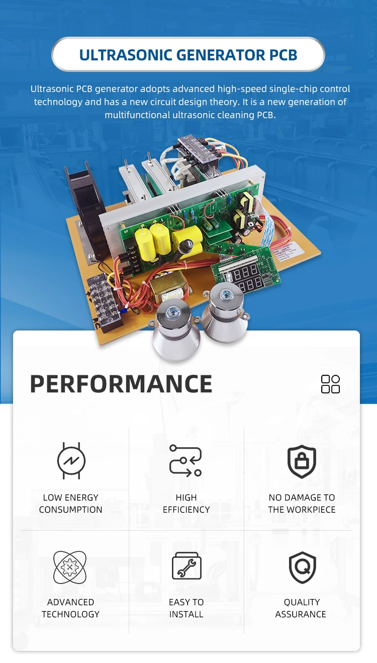 20KHZ-40KHZ 300W Ultrasound Power Supply with Display Board