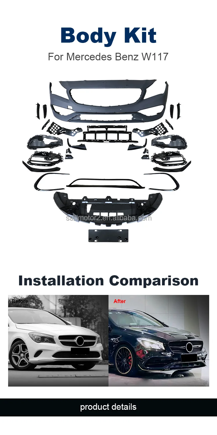 New Arrival Facelift Body Kit Bumper Modifications Body Kit for ...