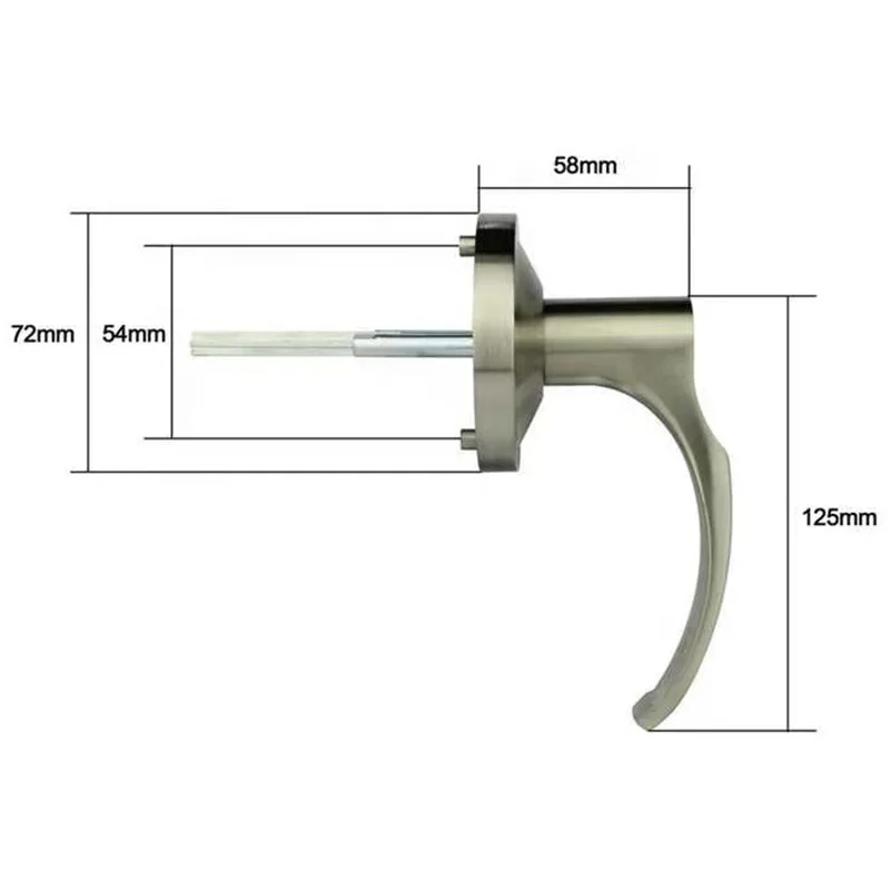 Commercial Hardware Fire Rated Escape Door Rim Type Panic Exit Device ...