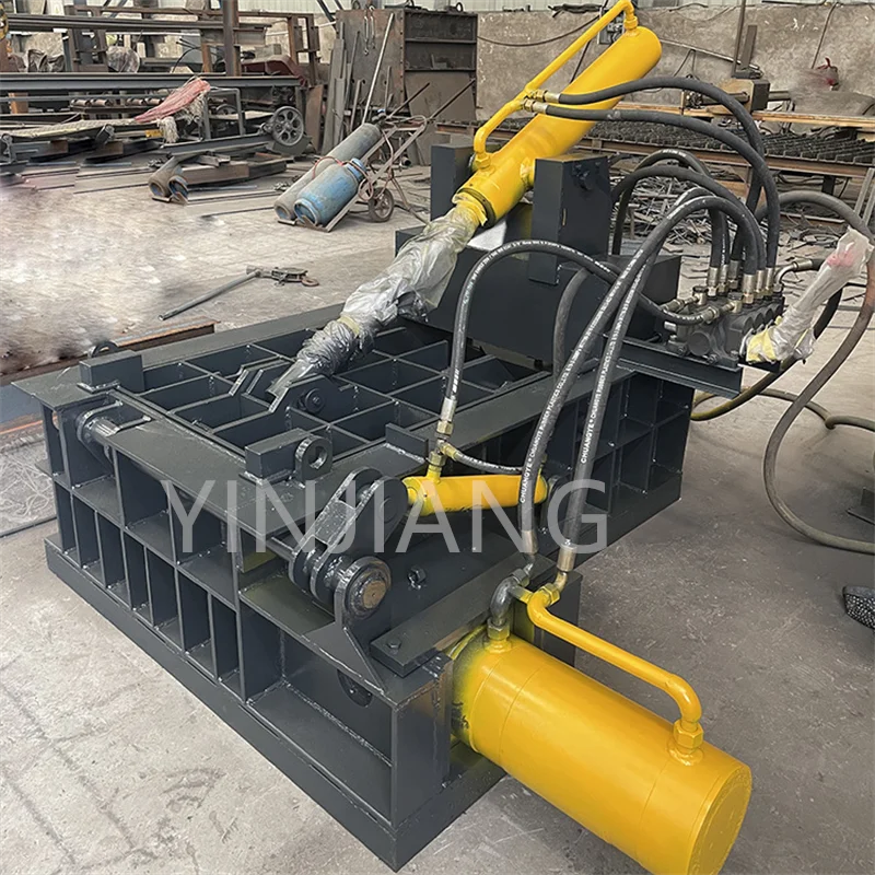 100 Ton Small Hydraulic Automatic Horizontal Aluminium Scrap Metal ...