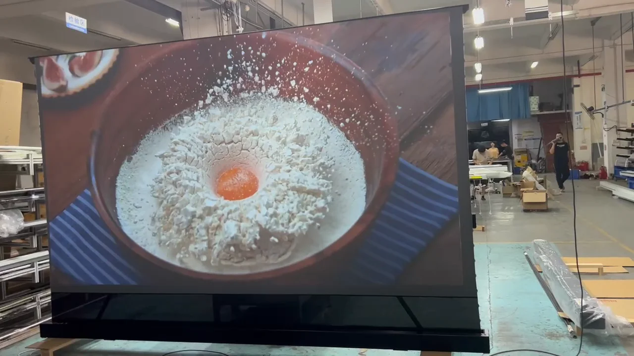 Pro 150 Inch T-prism Fengmi T1 Floor Rising Ust Ambient Light Rejecting ...