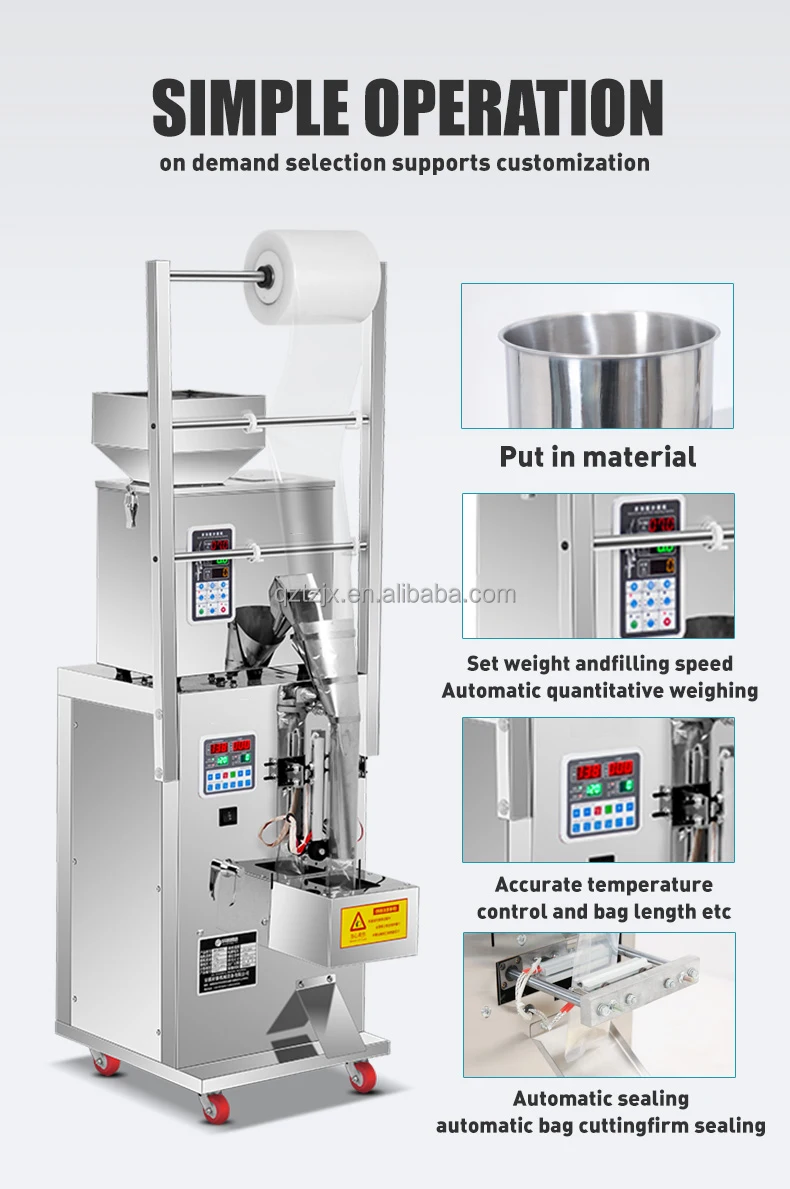 Maize Milling Packing Machine Sachet Sugar Packing Machine Powder Soap ...