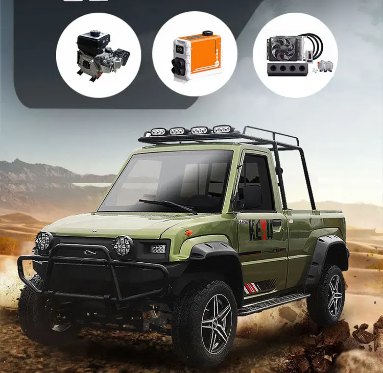 KEYU Electric Van Truck - Cheap Pickman 4x4 Pak Yak Pickup