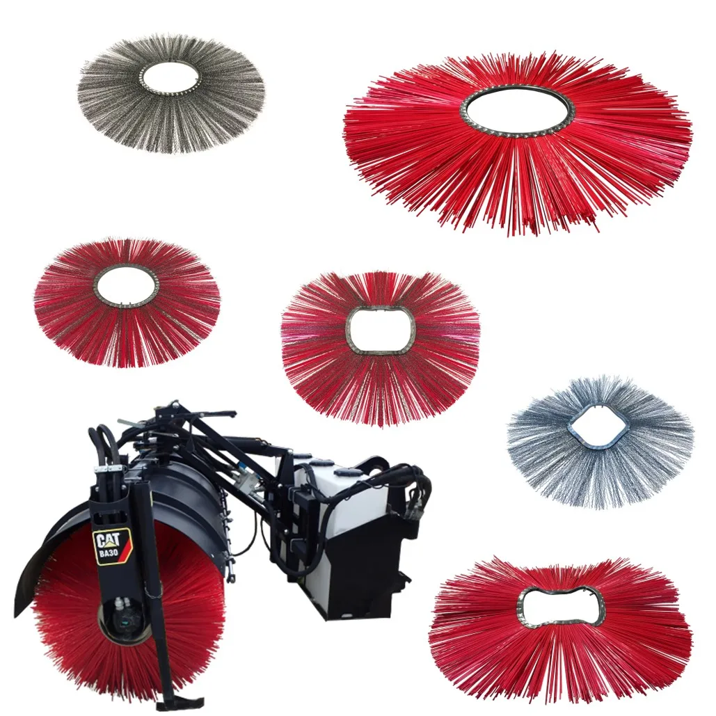 High Quality Convoluted Flat Wafer Brushes For Cat Ba30 126" Angle ...