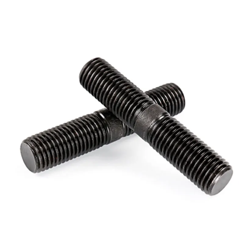 Carbon Steel Black Oxide 4.8 8.8 10.9 12.9 Double End Studs Bolt| Alibaba.com