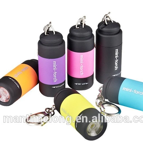 Mini Keychain Pocket Torch Usb Rechargeable Led Light Flashlight Lamp 0 ...