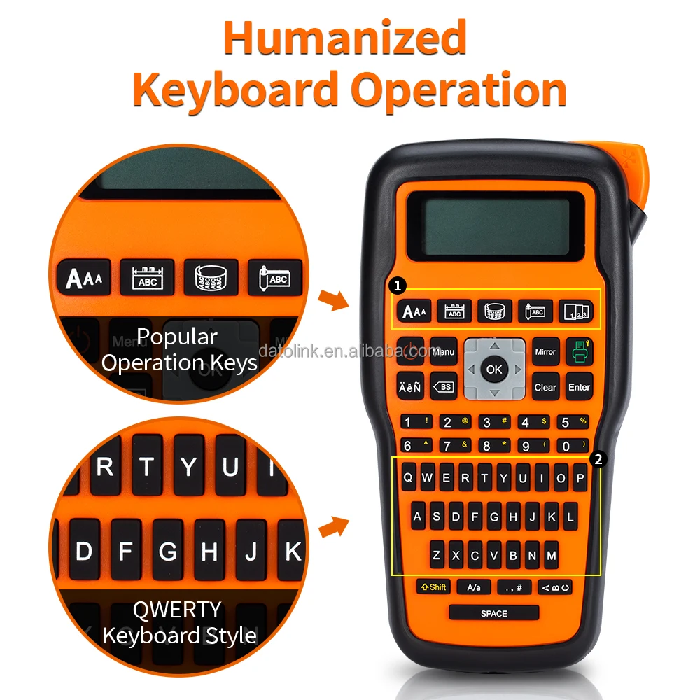 E1000 Pro Portable Network Tool - Handheld Cable Label Maker