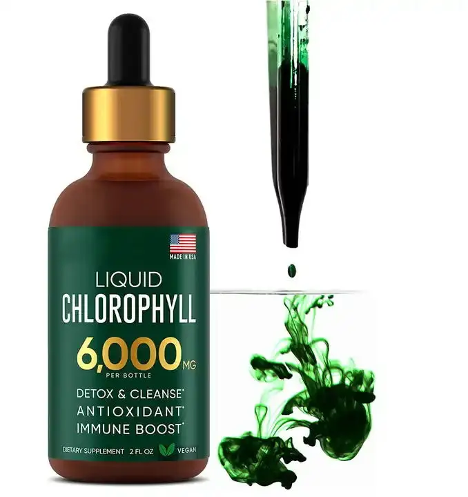 Oem Private Label Liquid Chlorophyll Herbal Extract Chlorophyll Drops ...