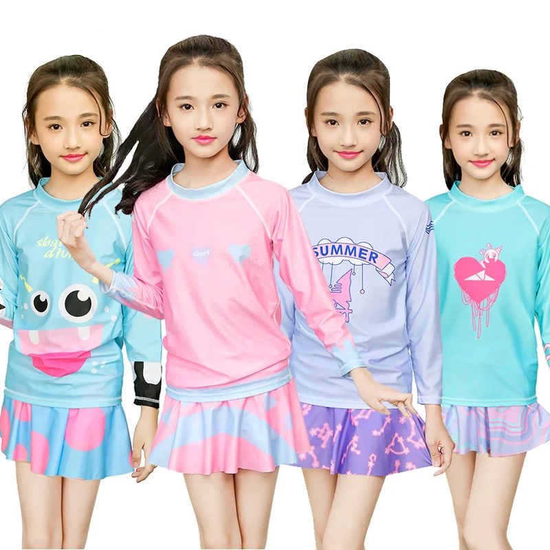 Sbart Children Upf50 Swimming Shirt Uv Clothing Rashie Quick Dry Rash ...