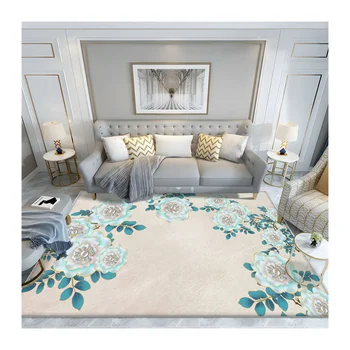 Crystal Velvet 3d Living Room Carpets Tailorable Household Area Rugs ...