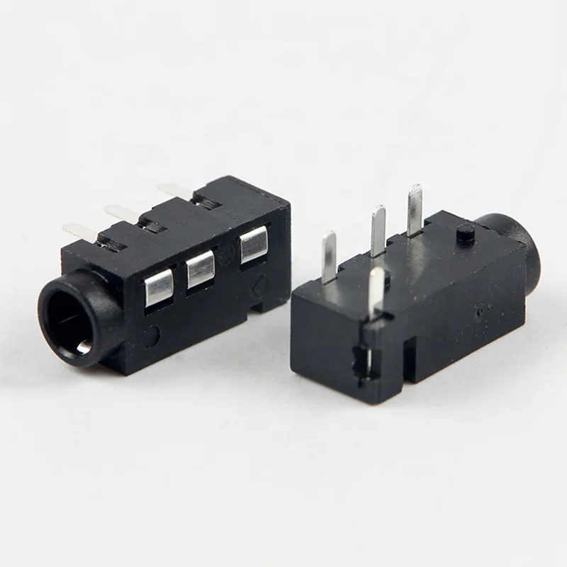 PJ-320A 3.5mm Audio Jack Connector - Reliable Female Socket
