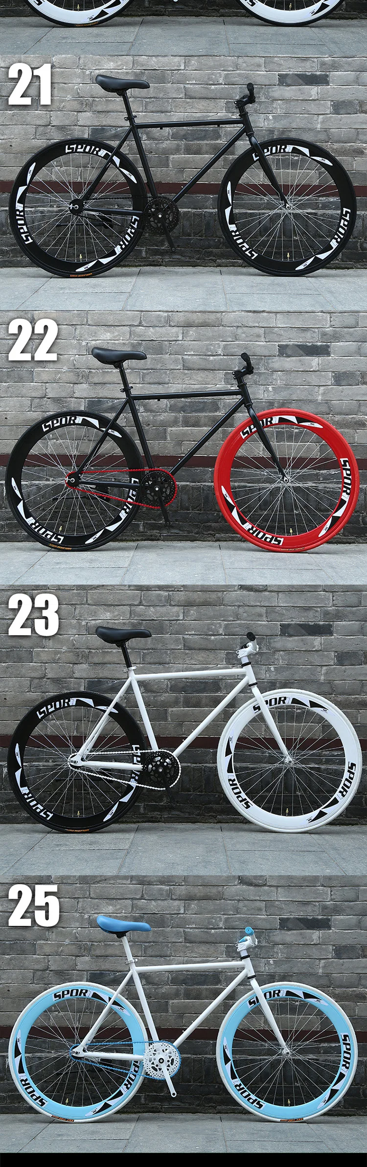 Shop Our Selection of Beautiful Fixed Gear Bikes Made in China