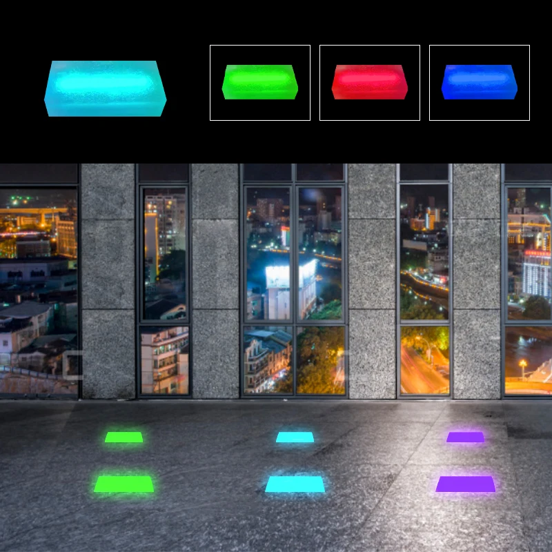 2021 New Product WaterproofIP67 Led Decorative Paving RGB Brick Light ...