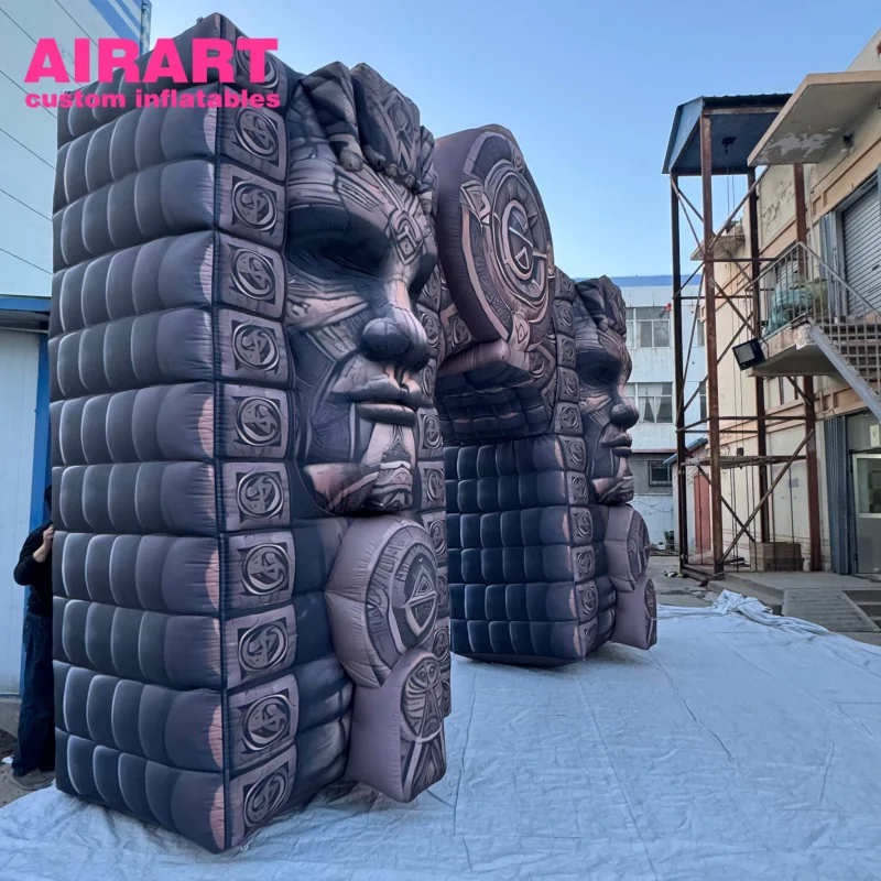 Giant Inflatable Stone Statue Arch Adding Mystery to Your Event for ...