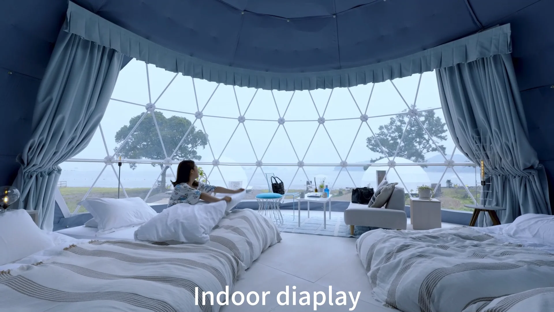 Outdoor Luxury Casas Domos Para Prefabricado Geodesico Glitzcamp ...