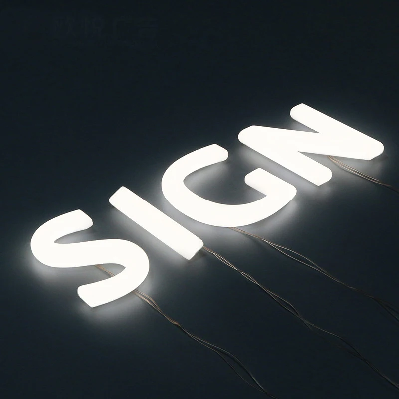 Free Design Custom Colorful Neon Light LED Signage Luminous Letter Sign ...