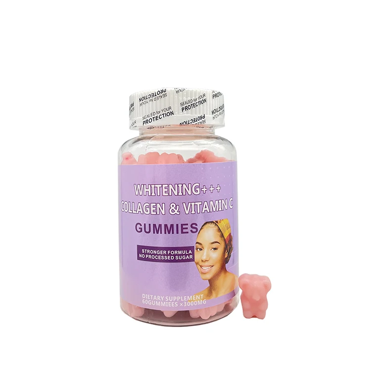 Whitening Skin with Glutathione Gummies for Anti-aging Supplementing ...