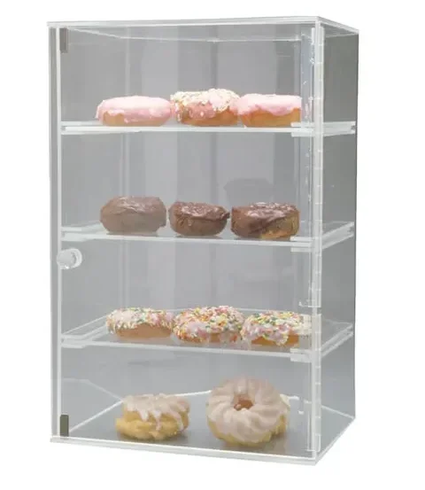 Customized Modern Acrylic Rectangle Dryer Sheet Dispenser With Hinged ...