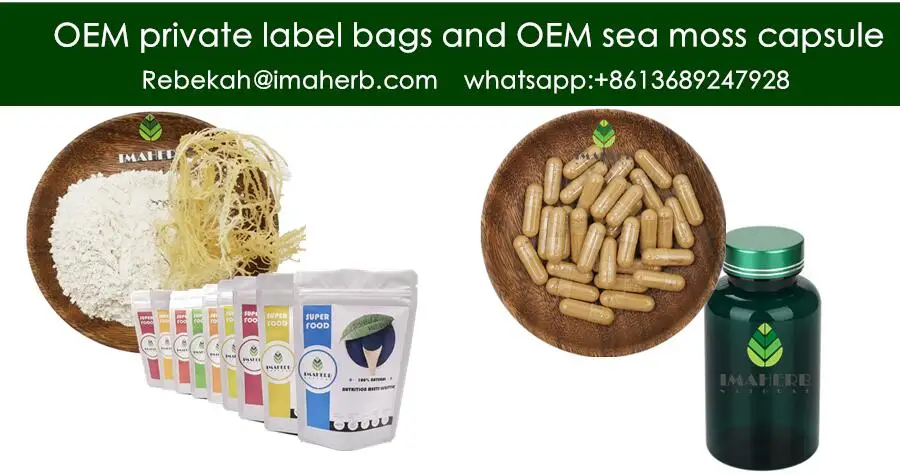 High Quality Sea Moss Extract Powder Natural Sea Moss Powder - Buy Sea ...