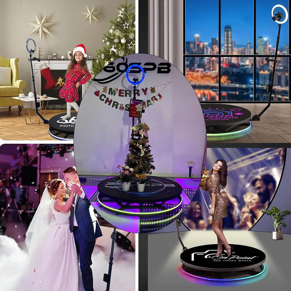 360spb Sfe5 Semicircle Led Tension Fabric Backdrop 360 Photo Booth ...