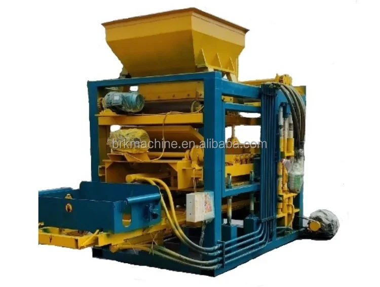 Fly Ash Bricks Making Machine Fully Automatic QT4-15B Fly Ash Inter ...