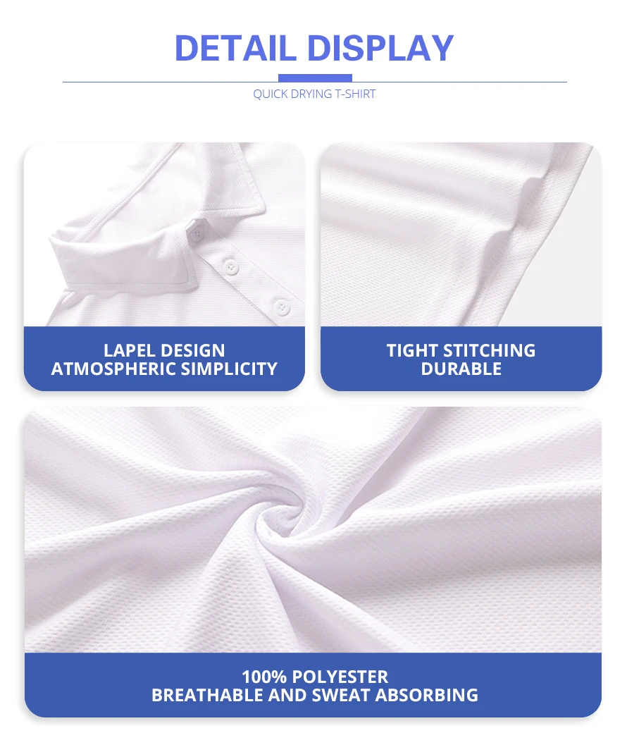Custom Quick Dry Polo T-Shirts - Perfect for Couple Gifts