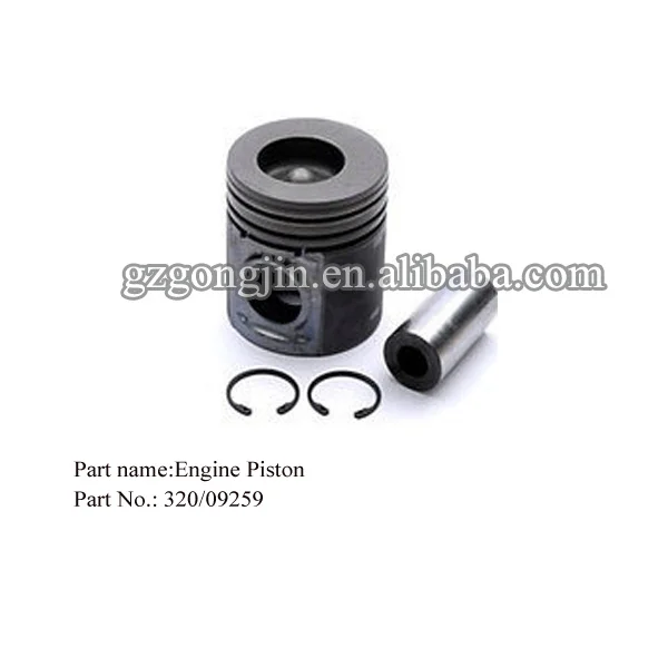 发动机活塞320/09259 104x3 + 2.5 + 4活塞套件，用于jcbs 444 Dieselmax 3cx 4cx - Buy ...