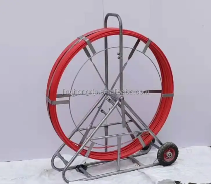 6mm Snake Duct Rod Conduit Cable Pulling Machine Frp Fiberglass Duct ...