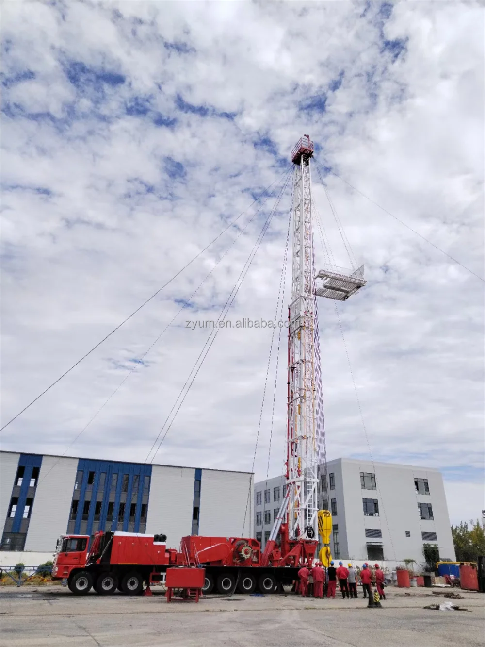 Zj 40 Skid-mounted Drilling Rig For Oilfield Api Standard - Buy Zj40 ...