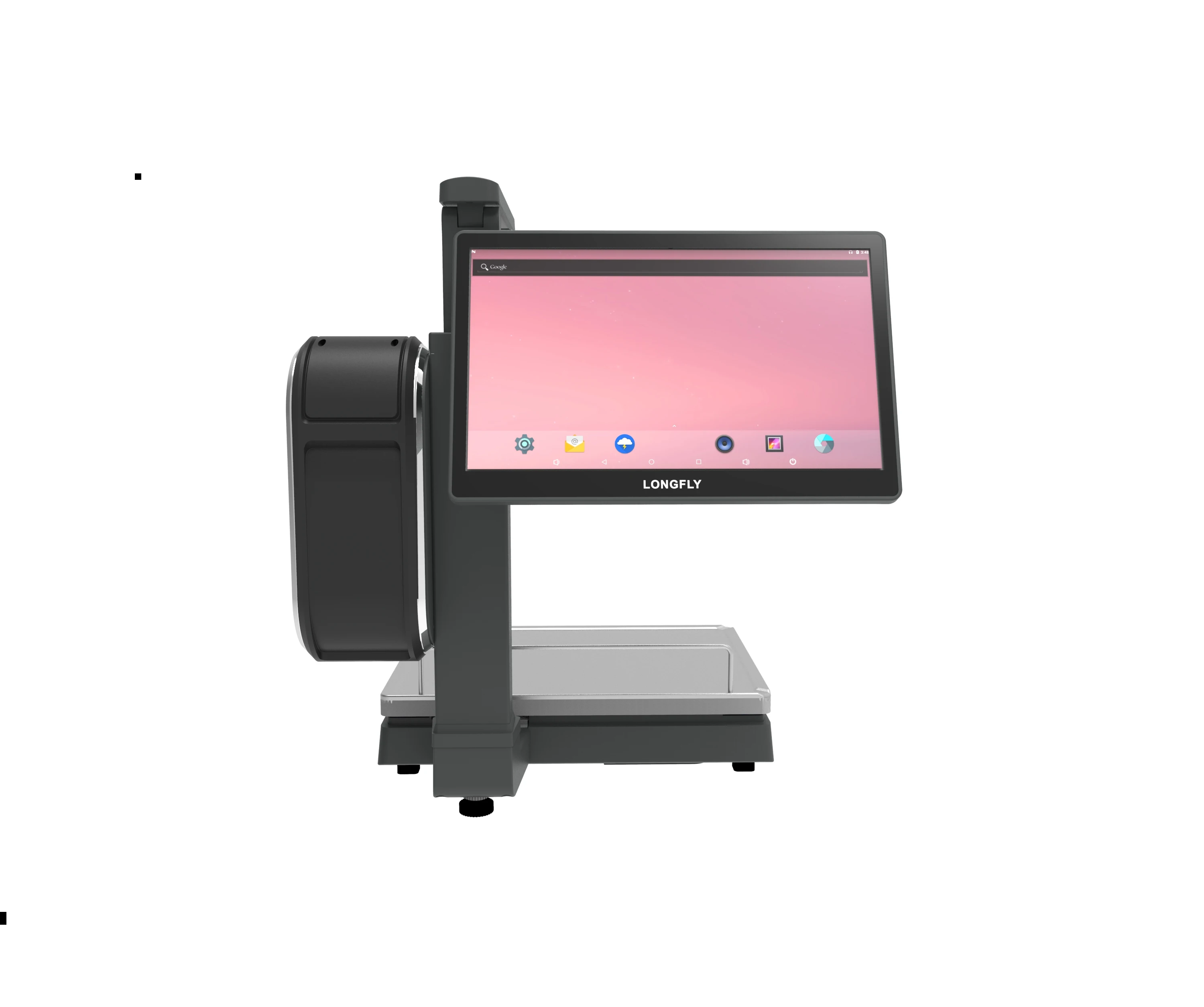 Longfly Selling Dual Screen Supermarket Smart Digital Cashier Scale ...