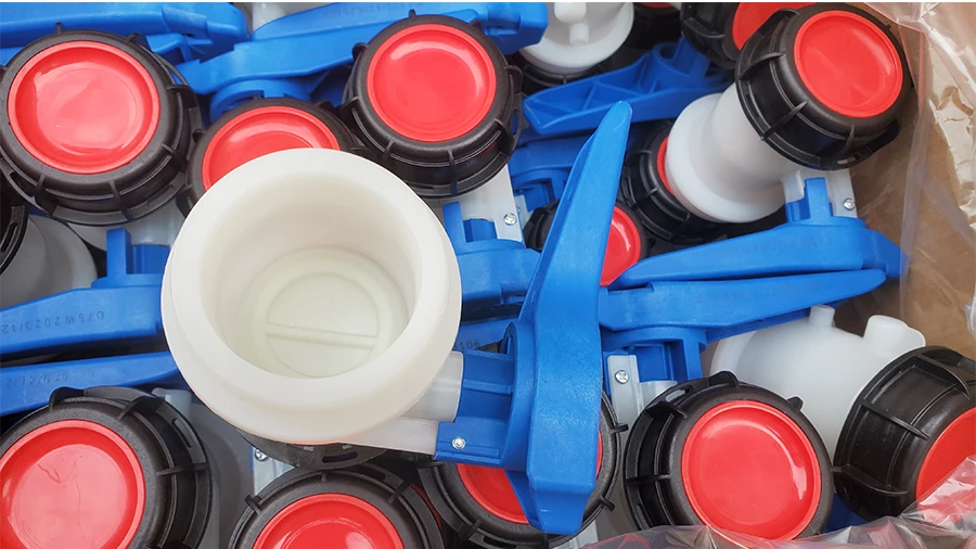 Weld Type One Piece Ibc Container Ball Valve Dn50 Dn80 Dn100 Ibc Tote ...