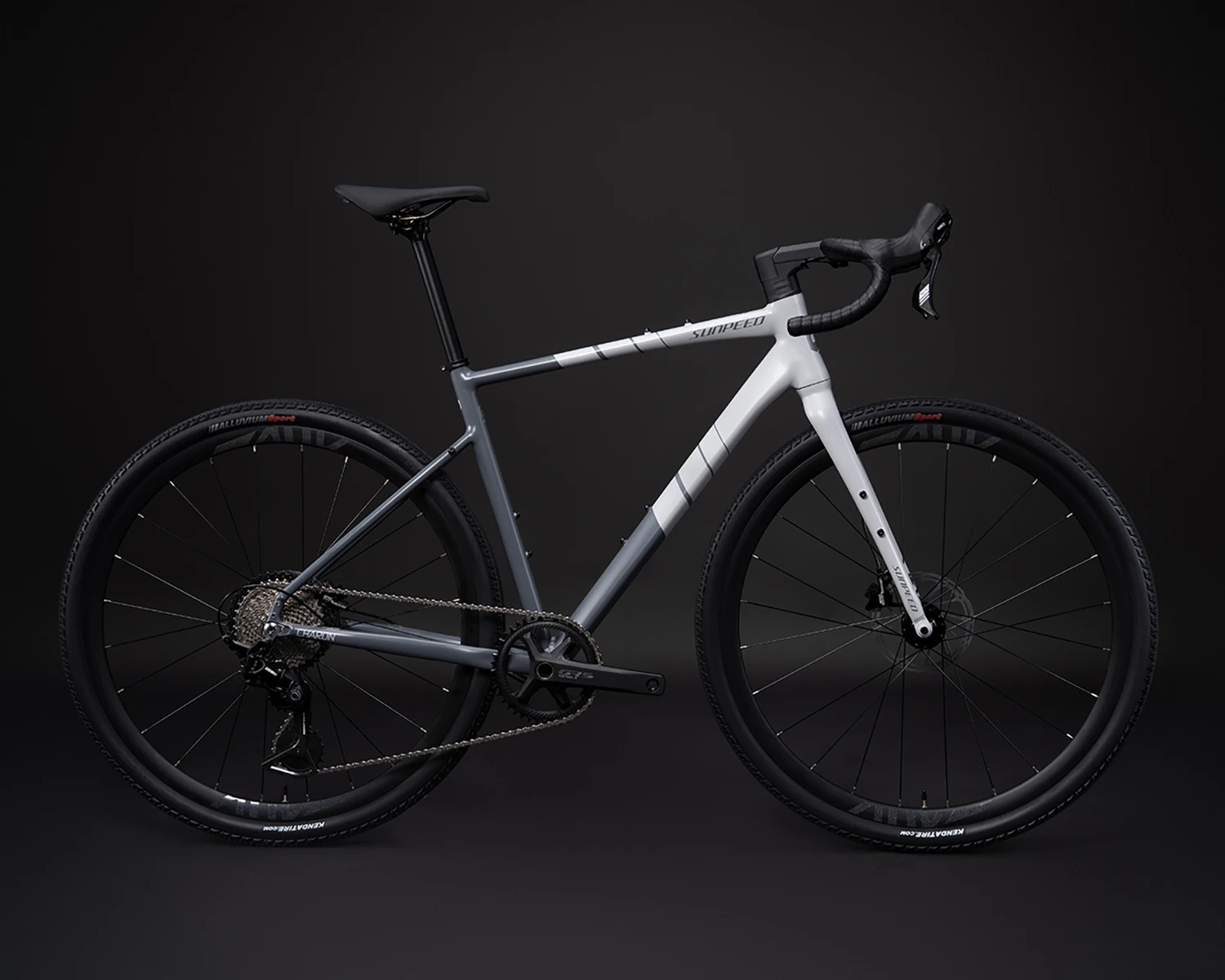 SUNPEED Charon Aluminium Gravel Road Bike - 1x13 Speed, Hydraulic Disc ...