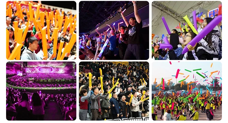 Custom Inflatable Clap Stick Balloon Cheering Sticks